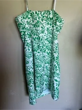 Vineyard Vines | Dresses | Vineyard Vines White Mini Dress With Green ...